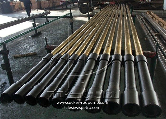 Slivery Oilfield Pump Plunger 1045 Steel Spraying 0.3-8.0m 1045 วัสดุเหล็ก